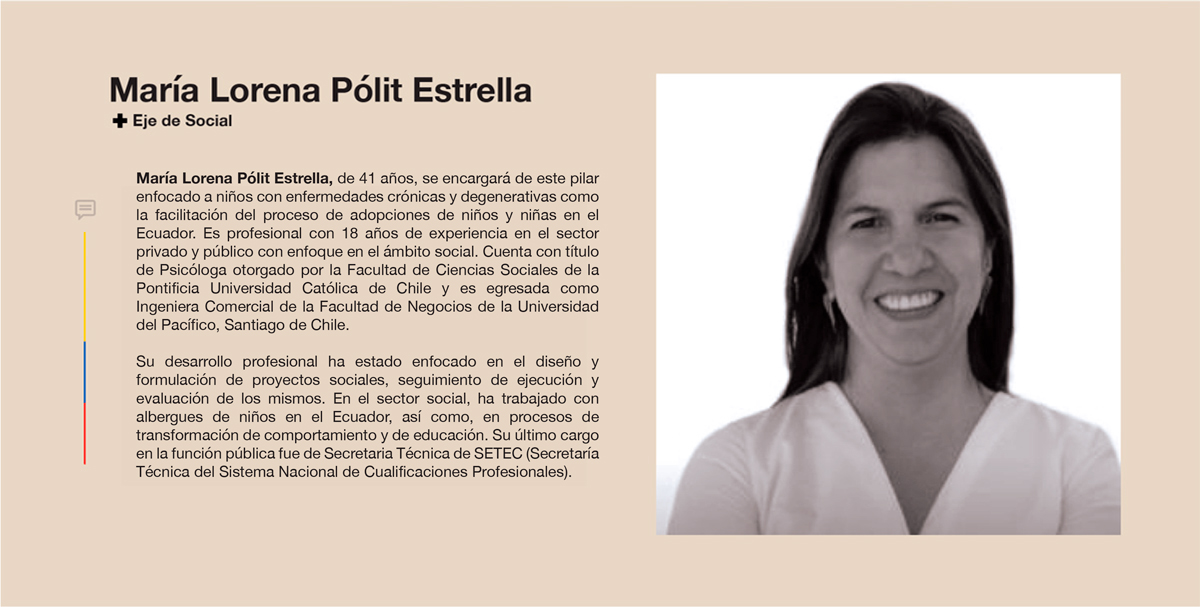 María Lorena Pólit Estrella – Vicepresidencia de la República del Ecuador